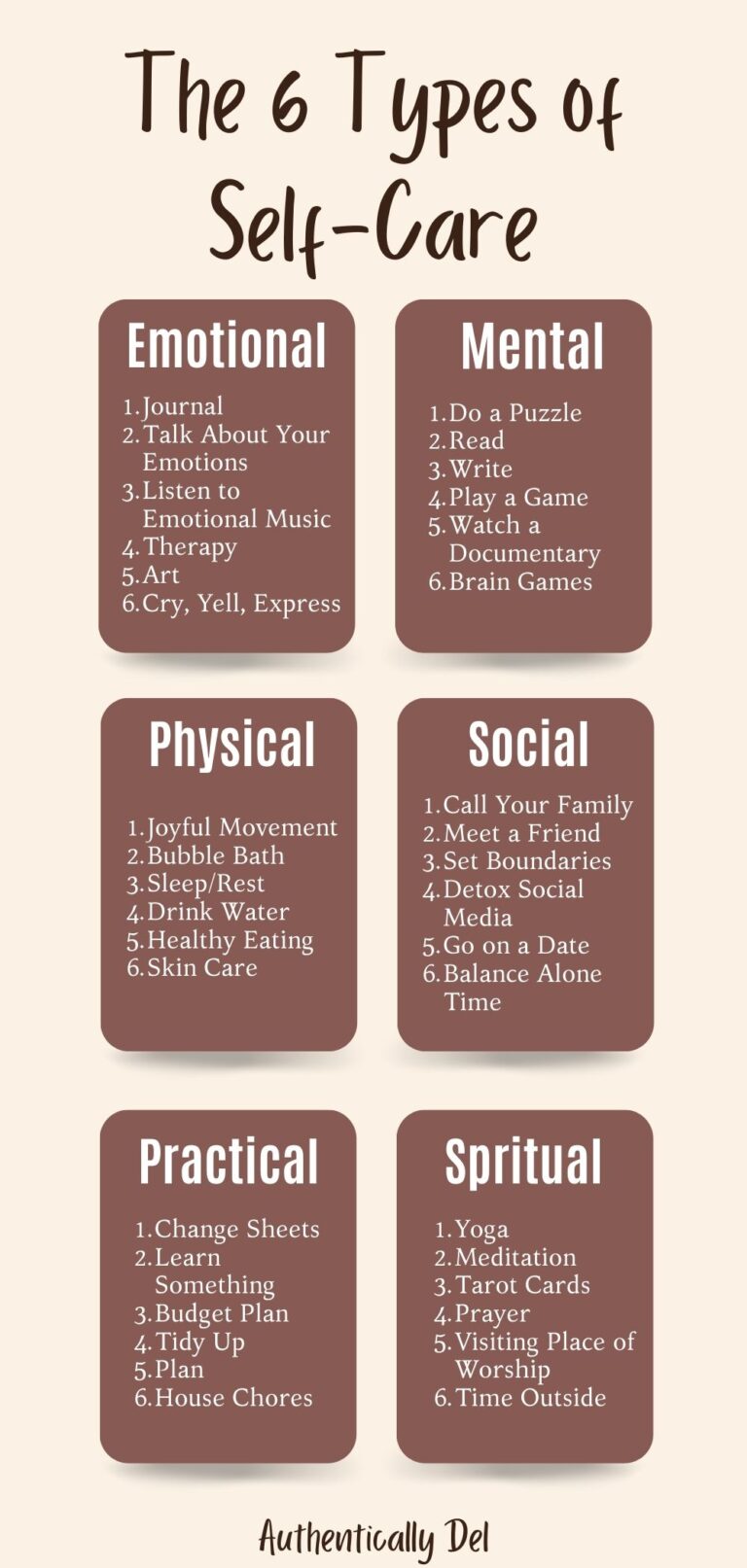 31 Social Self-Care Ideas for a Happier Life - Authentically Del